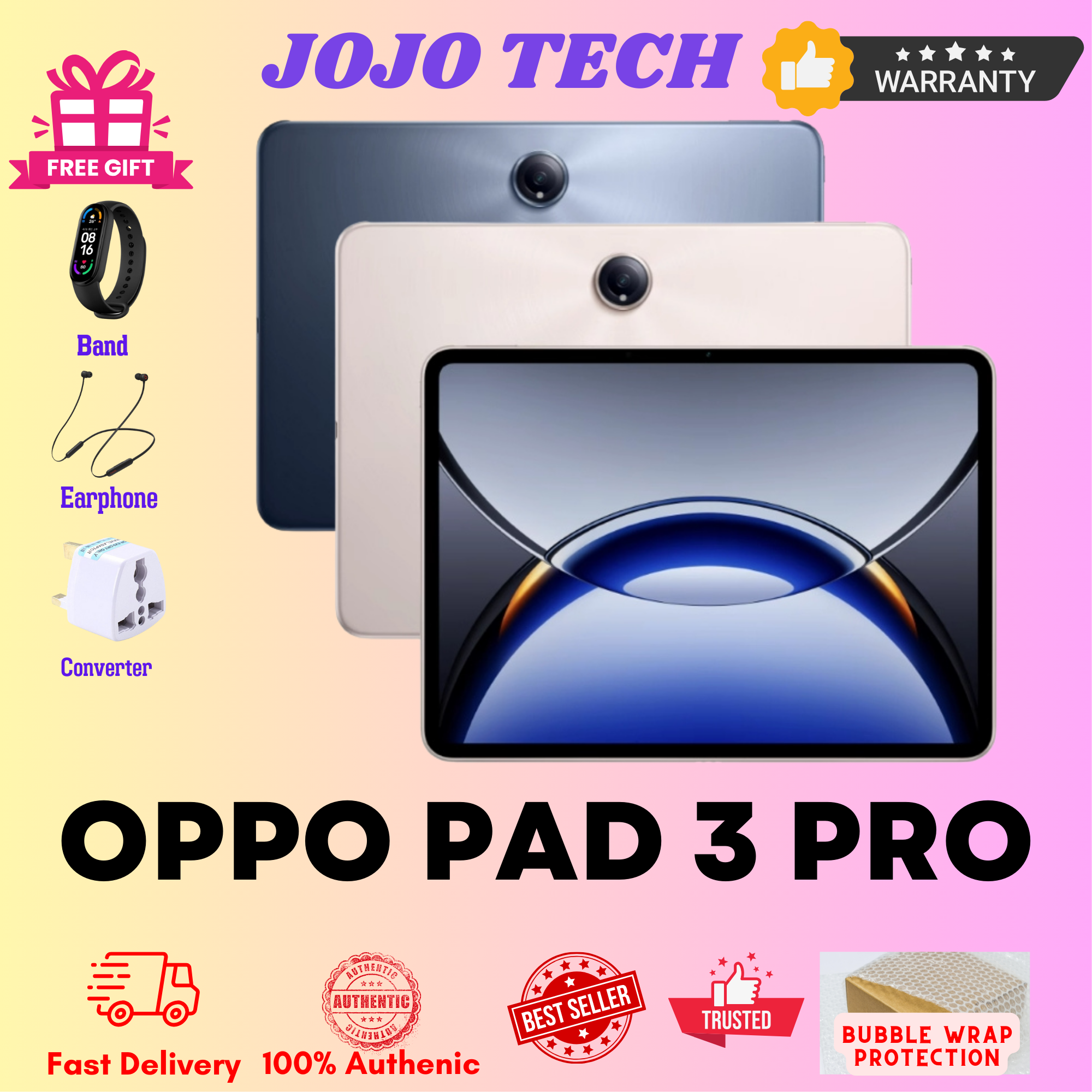 Oppo Pad 3 Price in Malaysia & Specs - RM2430 | TechNave