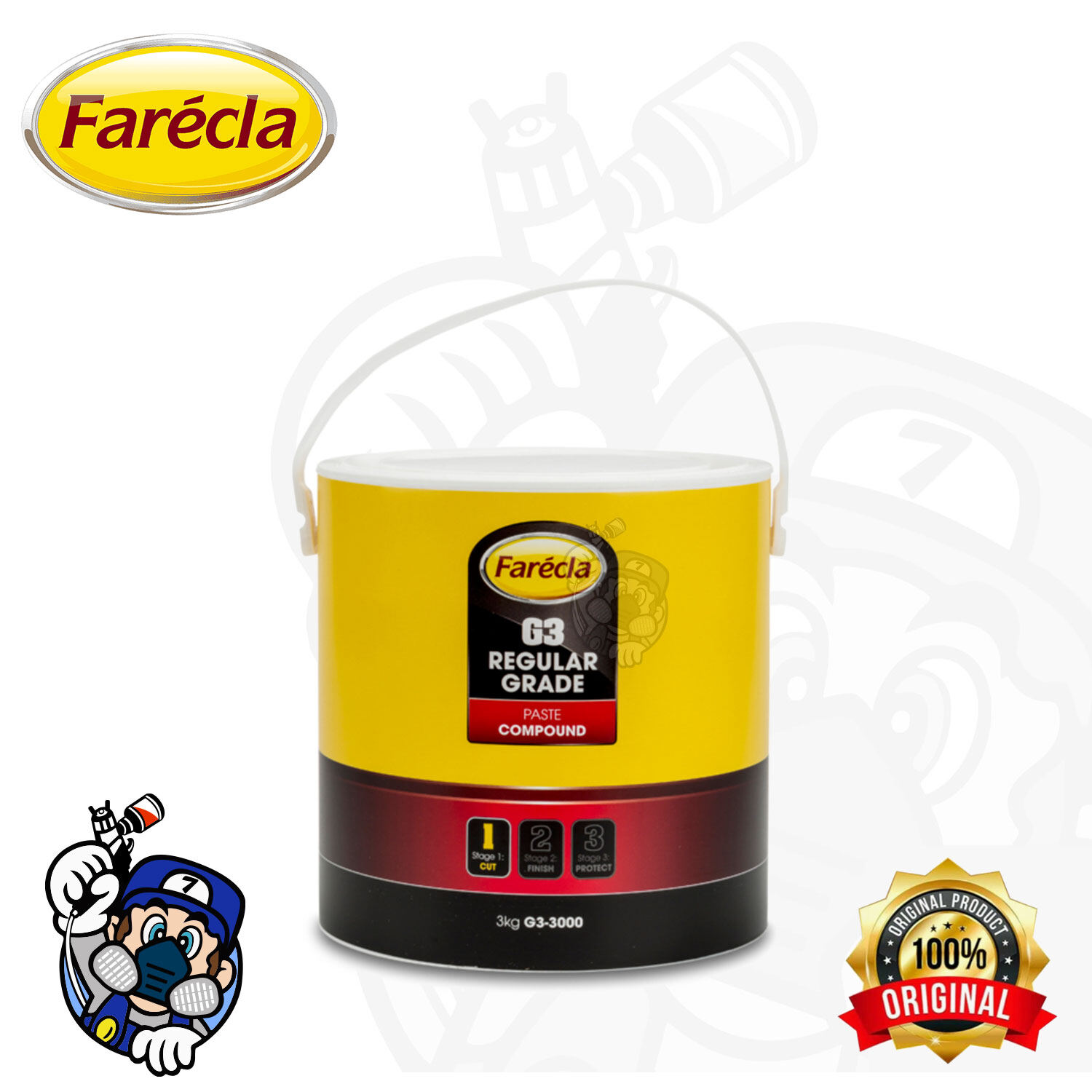 FARECLA G3 Regular Grade Rubbing Compound (1kg/3kg) Price, Reviews