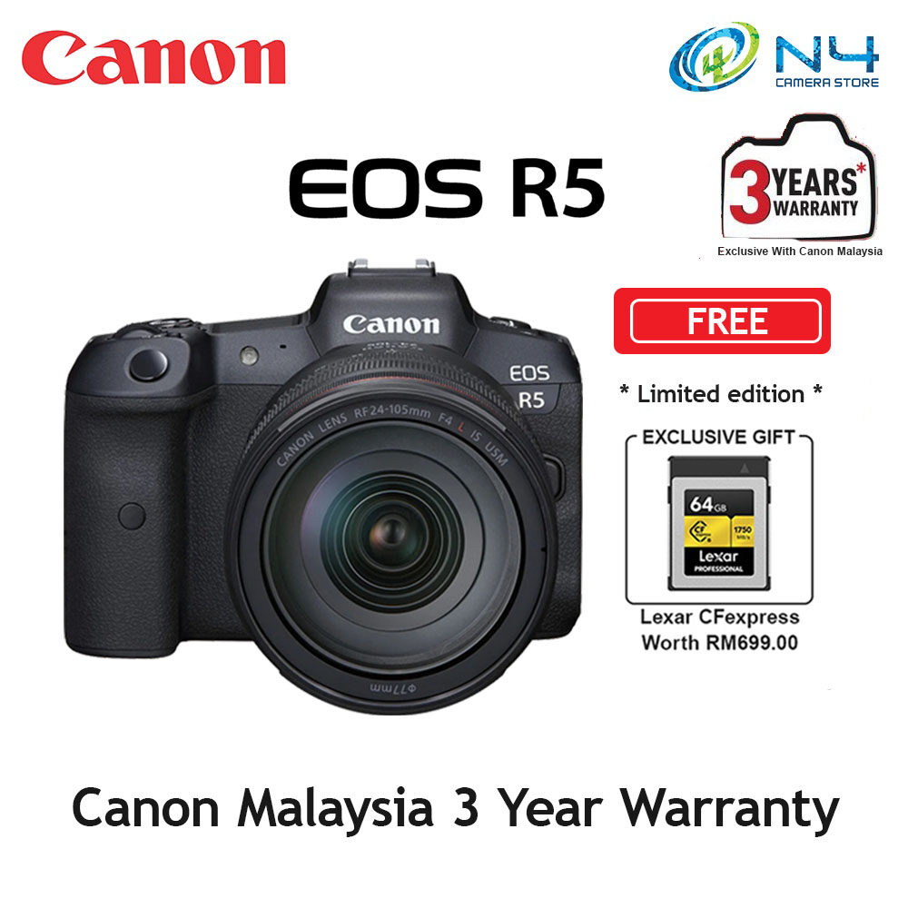 Canon EOS R5 Price in Malaysia & Specs - RM14930 | TechNave