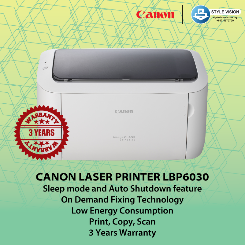 CANON LBP6030 Laser Printer – Style Vision Computer Store