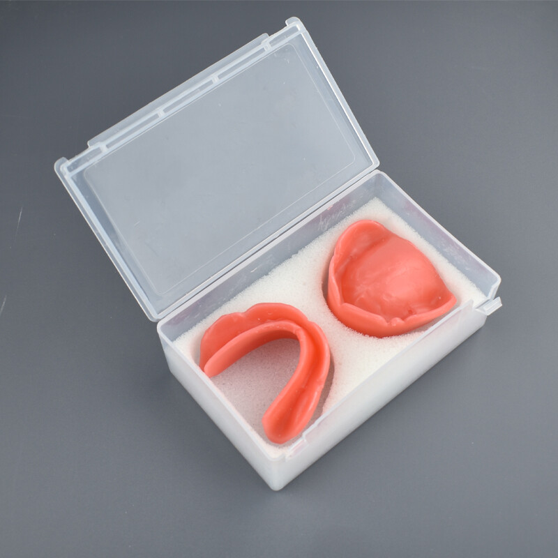 U-shaped Hard Red Dental Laboratory Wax 12 PCS Dental Bite Blocks - U ...