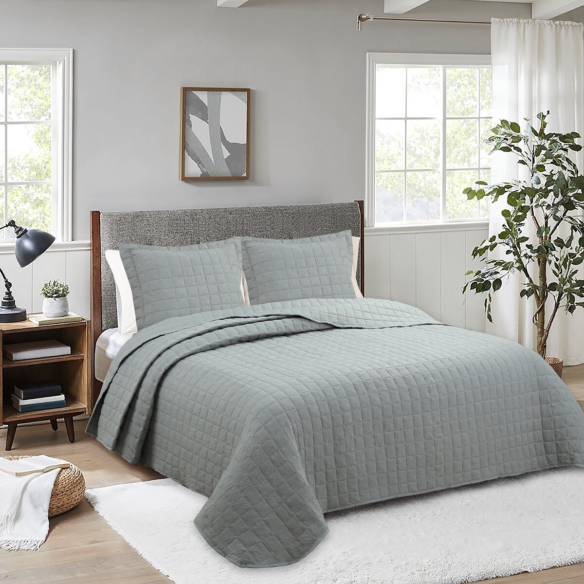 Novotextil- Colcha primavera/verano con diseño artesanal para cama de ...