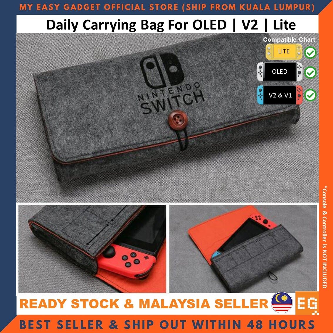 Shop Latest Nintendo Switch Oled Bag online | Lazada.com.my