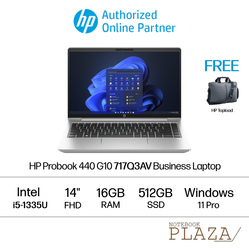 Spesifikasi dan harga Hp Probook 440 G10 di Malaysia - TechNave BM