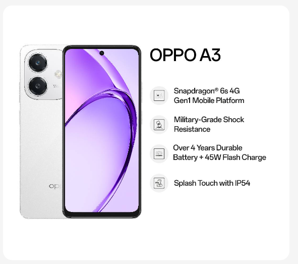 Oppo A3 Price in Malaysia & Specs - RM649 | TechNave