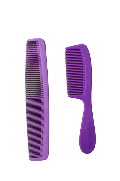 Hair Care Plastic Comb/Chiruni 2 Pcs