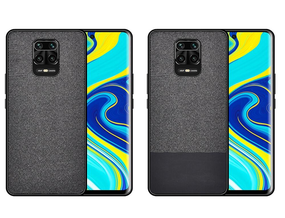 For Redmi Note 9 Pro Case Shockproof Cloth Soft Cover For Xiaomi Mi 10 ...
