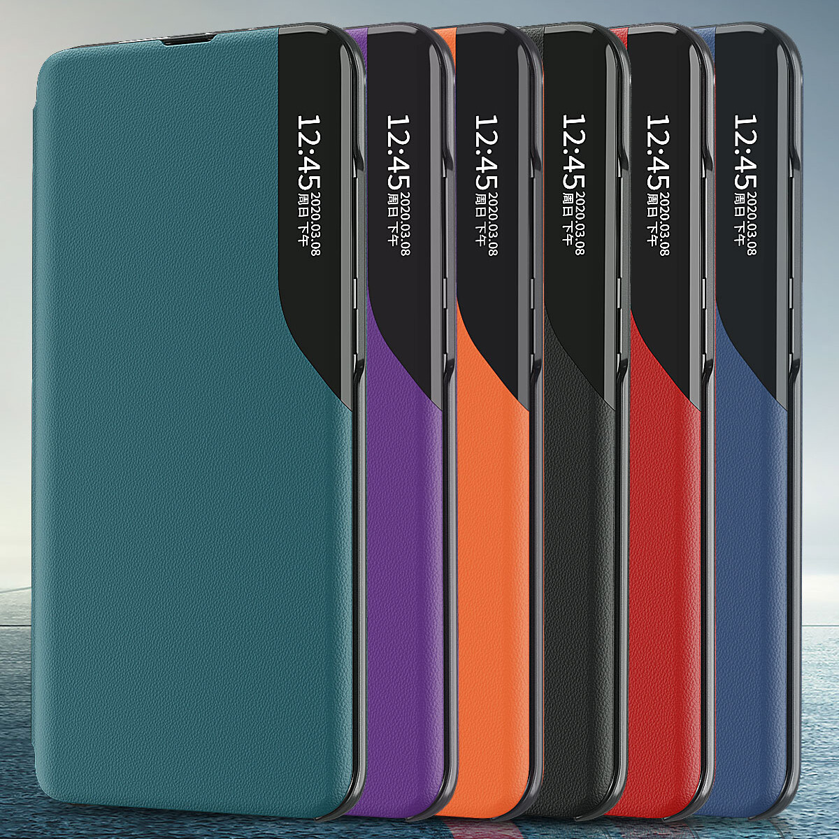 Case For Honor X9A / Magic 5 Lite, Smart View Window Flip Stand Cover ...