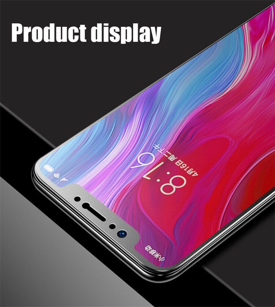 2PCS Frosted Matte Tempered Glass for Xiaomi Mi Pocophone F1 A2 A3 9T CC9 Lite Redmi K20 Note 9 ...