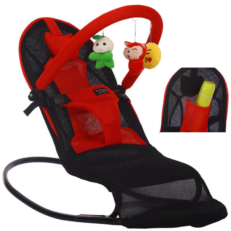 Multi functional Premium Baby Rocking Chair with Toy rack and Safety ...