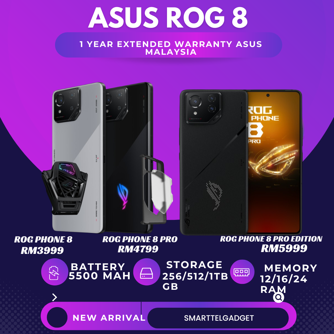 ASUS ROG Phone 8 Price in Malaysia & Specs - RM3877 | TechNave