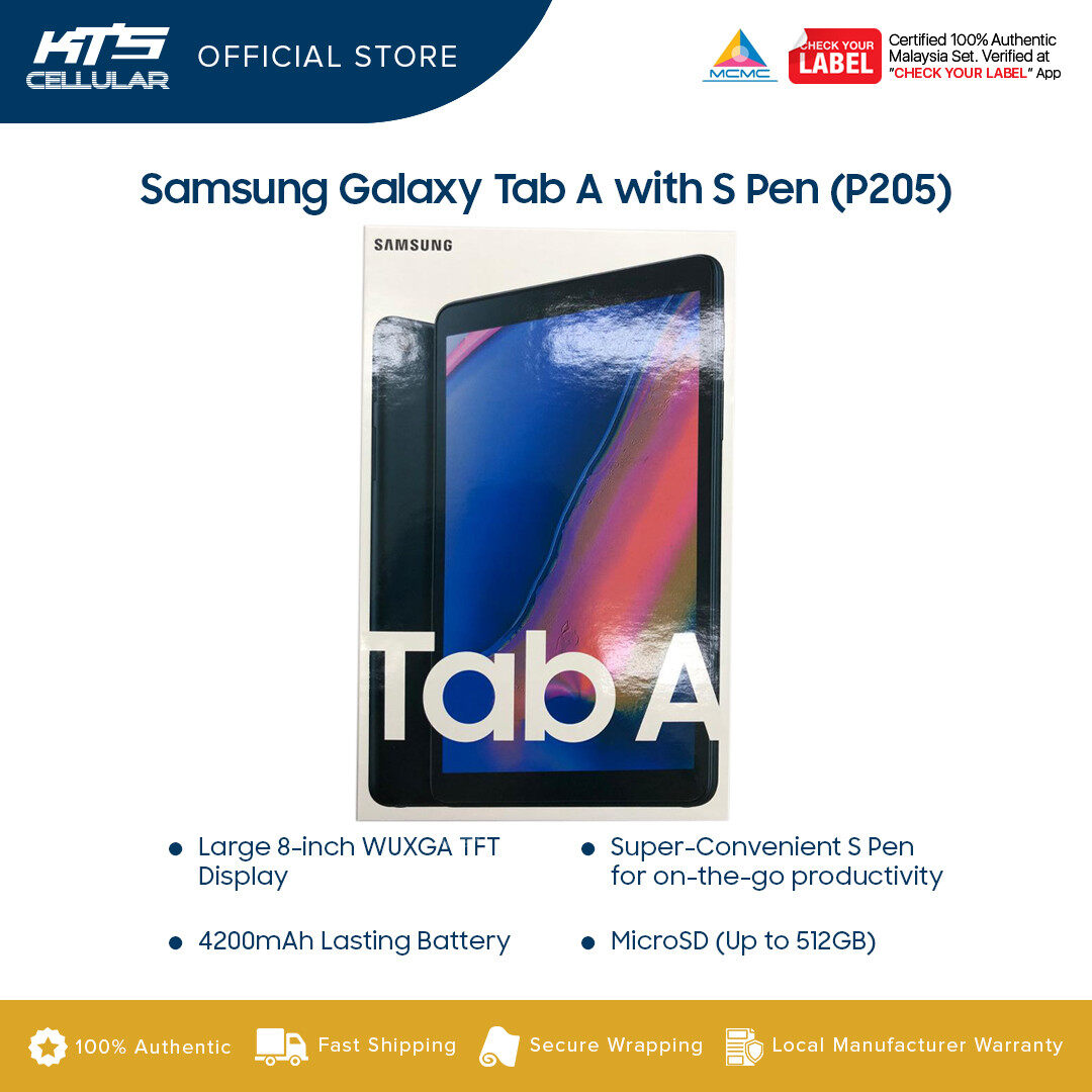 Samsung Galaxy Tab A with S Pen 8.0 (2019) Price in Malaysia & Specs ...