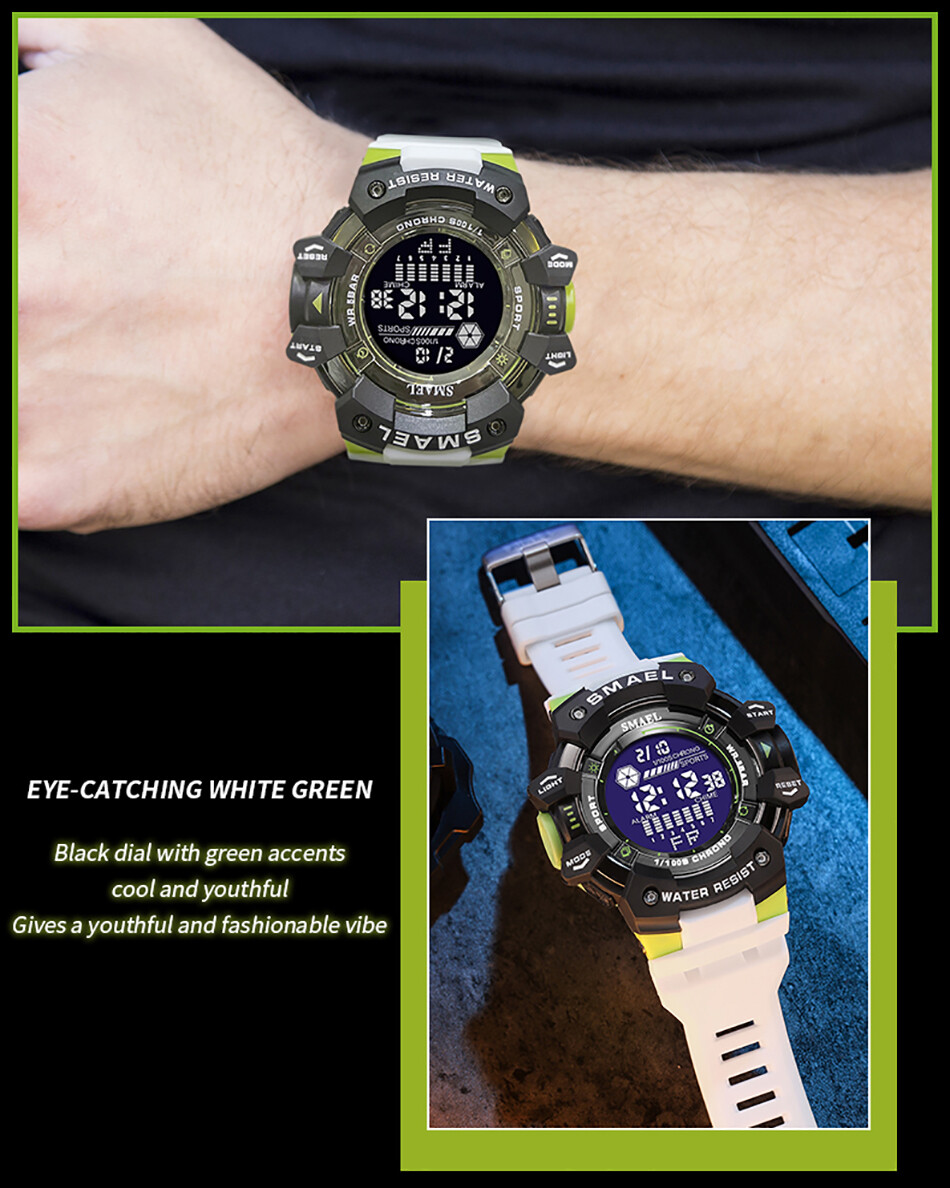 Smael Top Genome Army Original weibliche Hand Chrono Tpu zufällige ...