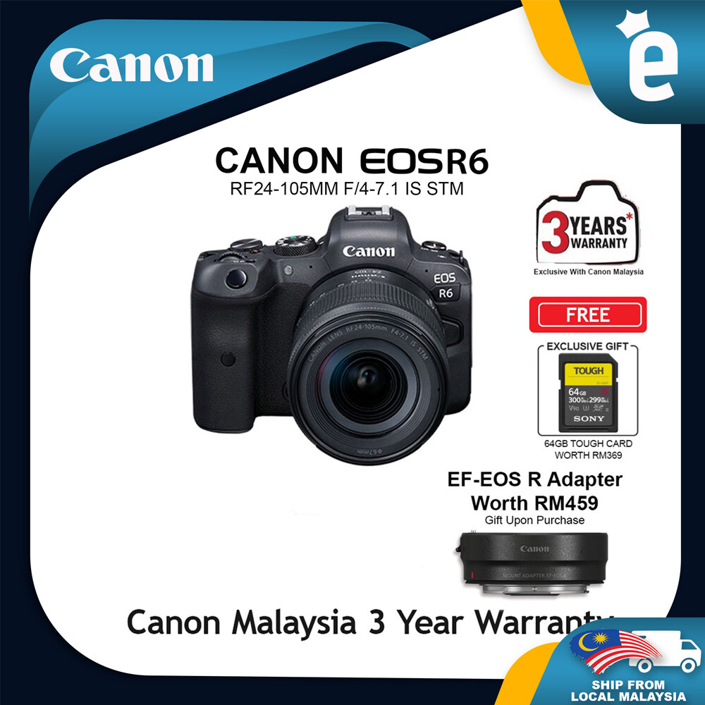 Canon EOS R6 Price in Malaysia & Specs - RM9350 | TechNave