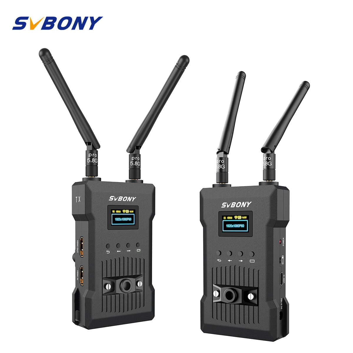 SVBONY ST1 Wireless Video Transmission 4K 30Hz 0.06s Low Latency 1000ft ...