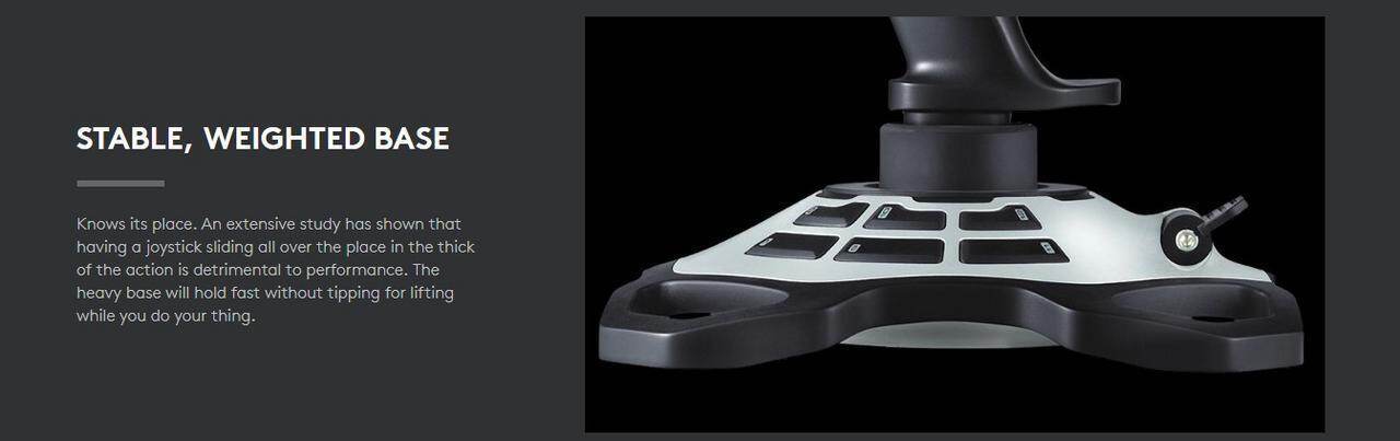 Buy Logitech Extreme 3D Pro Gaming Joystick Twister Control at Best ...