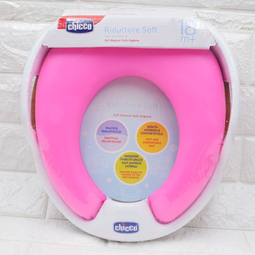 Baby Soft Potty Seat Toilet Reducer With Handle Kids Training Adapter ...