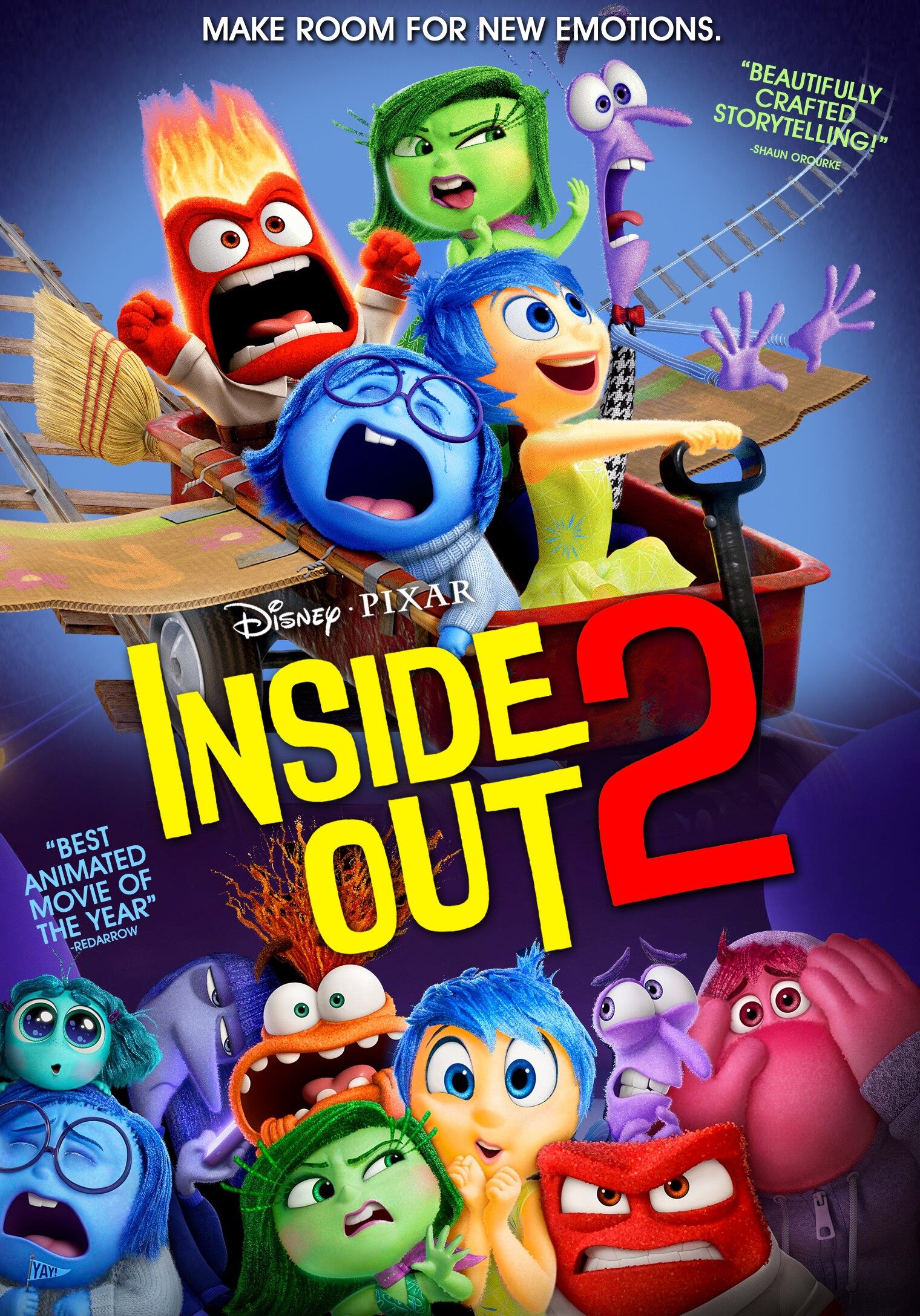 Shop Inside Out 2 Animation Movie online - Oct 2024 | Lazada.com.my