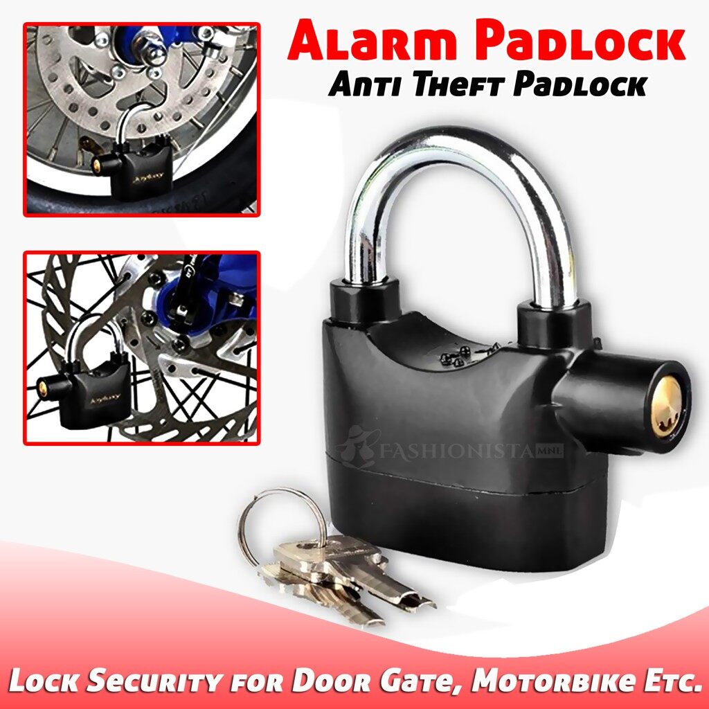 Security Alarm Lock for Bike and Door Security Alarm Lock Bike Alarm ...