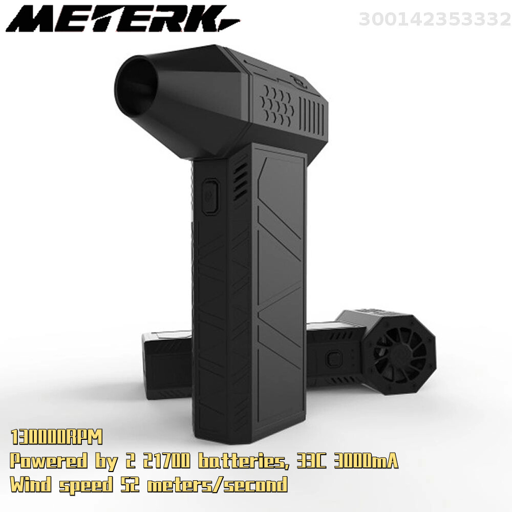 Meterk Handheld Brushless Motor Jet Fan 130,000RPM Turbofan High Power ...