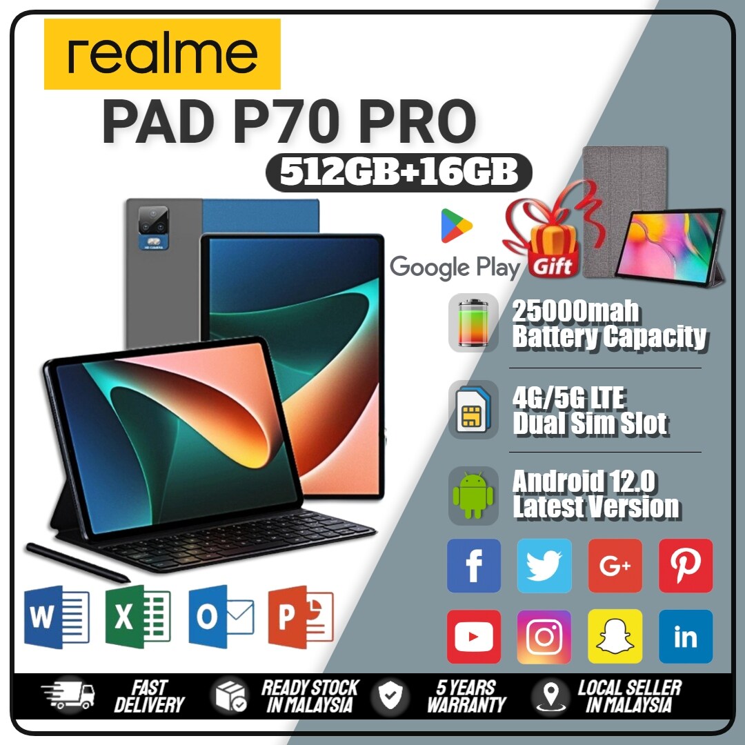 Spesifikasi dan harga Realme Pad di Malaysia - TechNave BM