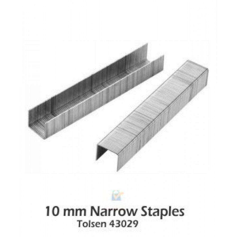 TOLSEN 1000Pcs, 10mm Staples Wire Refill Stapler Pin ( 1.2 x 10mm ) For ...