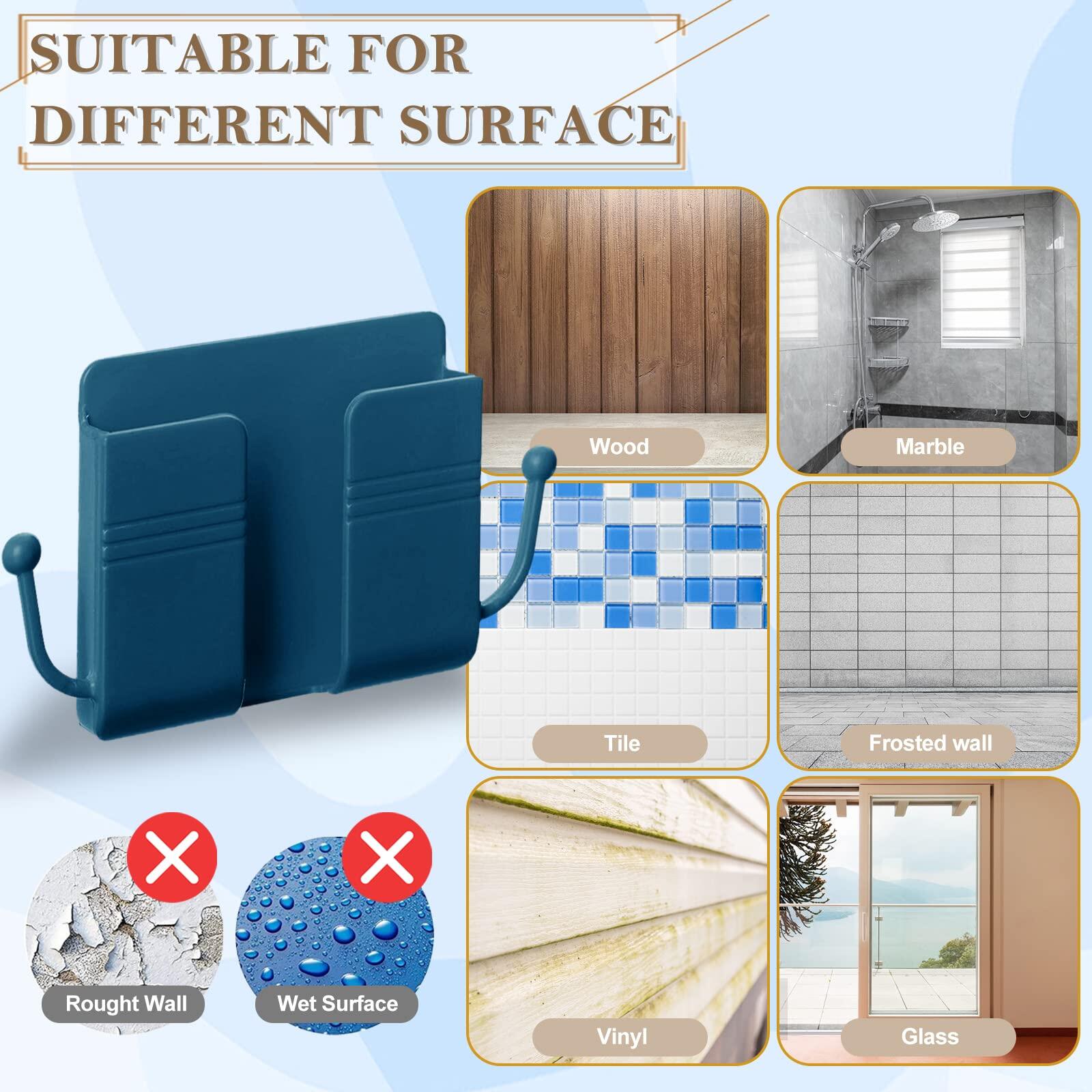 Multi-functional Wall mount phone charging holder stand, Storage Box ...