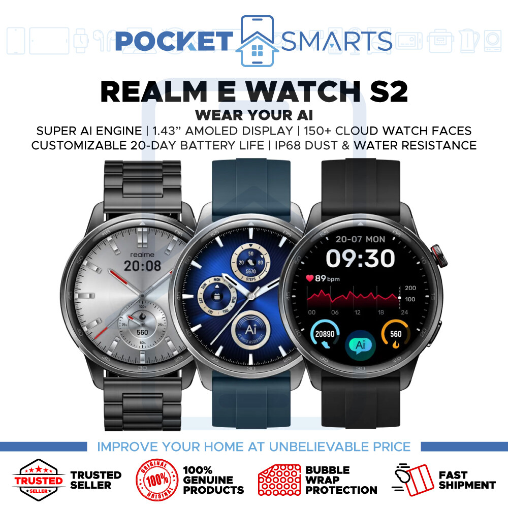 Realme Watch S2 Price in Malaysia & Specs - RM371 | TechNave