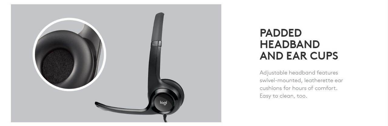 Buy Logitech H150 Stereo Headset with Noise Cancellation Microphone ...