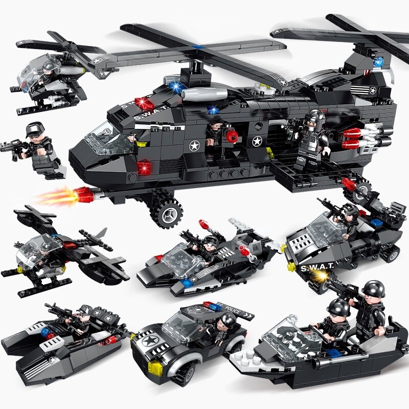 Lego Movie Police Helicopter