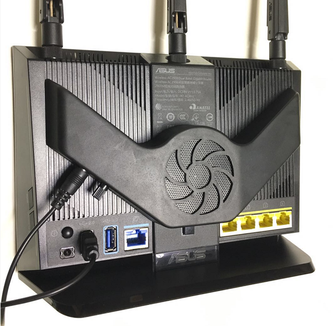 Router Cooling Fan 5V USB Speed Regulation Ultra Silent Radiator for ...