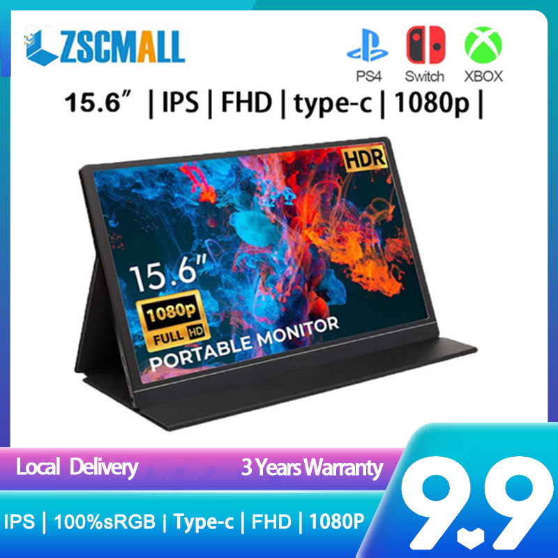 Shop Latest Portable Monitor With Battery online | Lazada.com.my