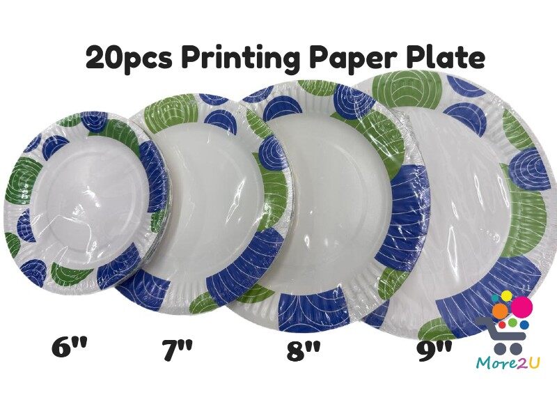 Buy Paper Plate Set online | Lazada.com.my