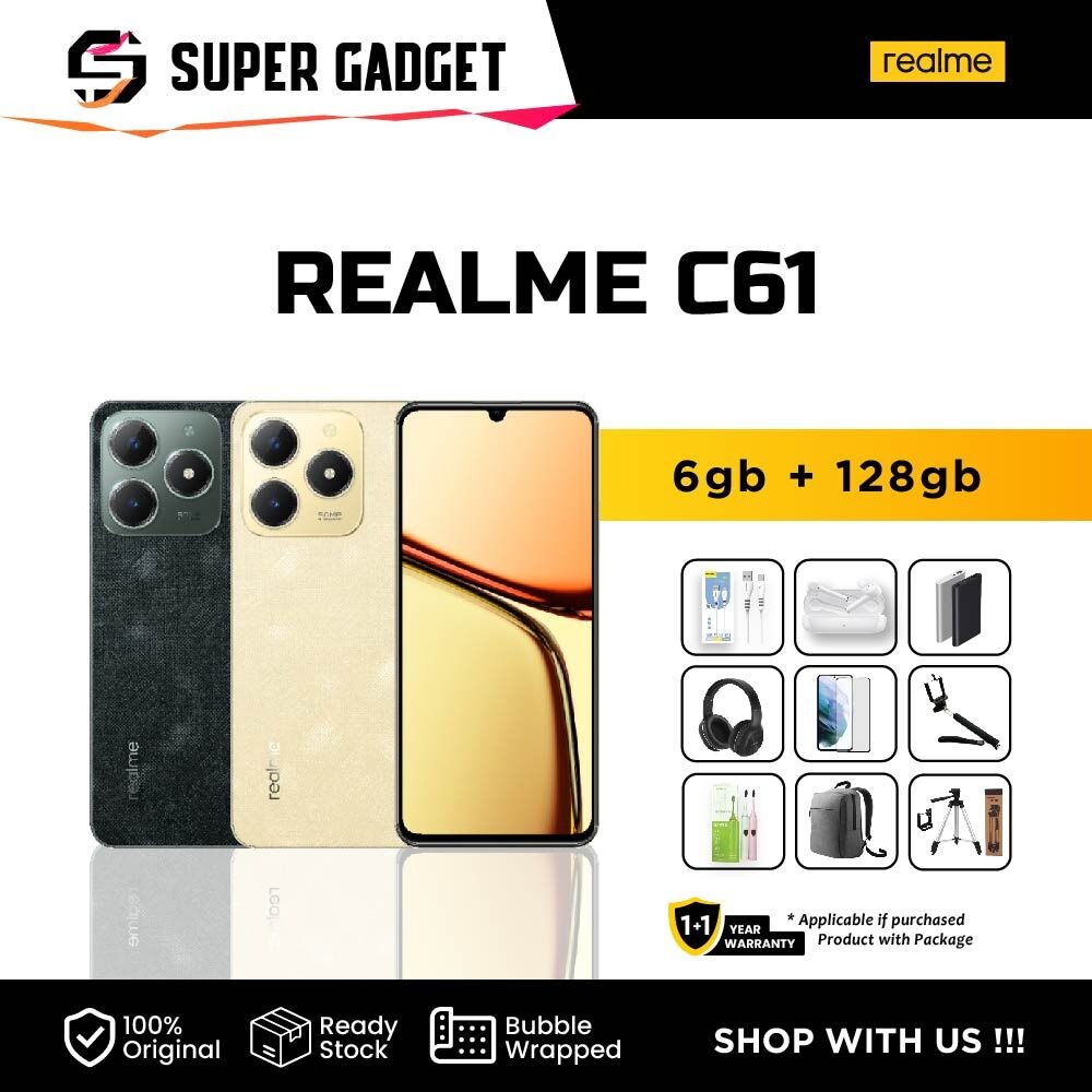 Realme C61 Price in Malaysia & Specs - RM449 | TechNave