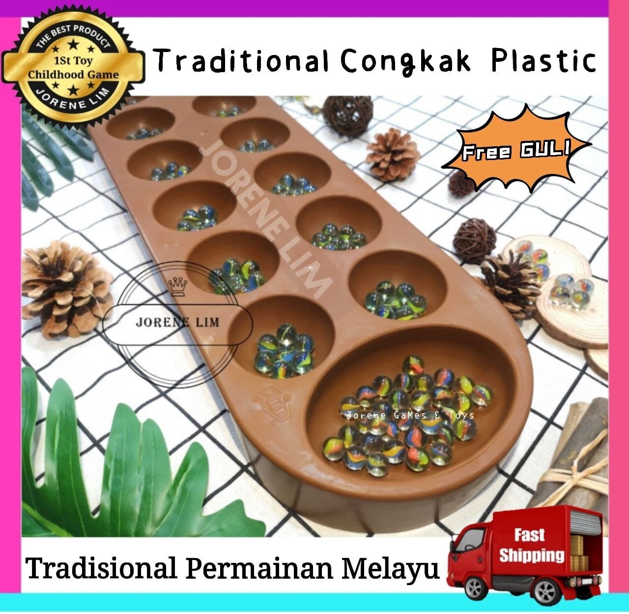 Buy Traditional Congkak online | Lazada.com.my