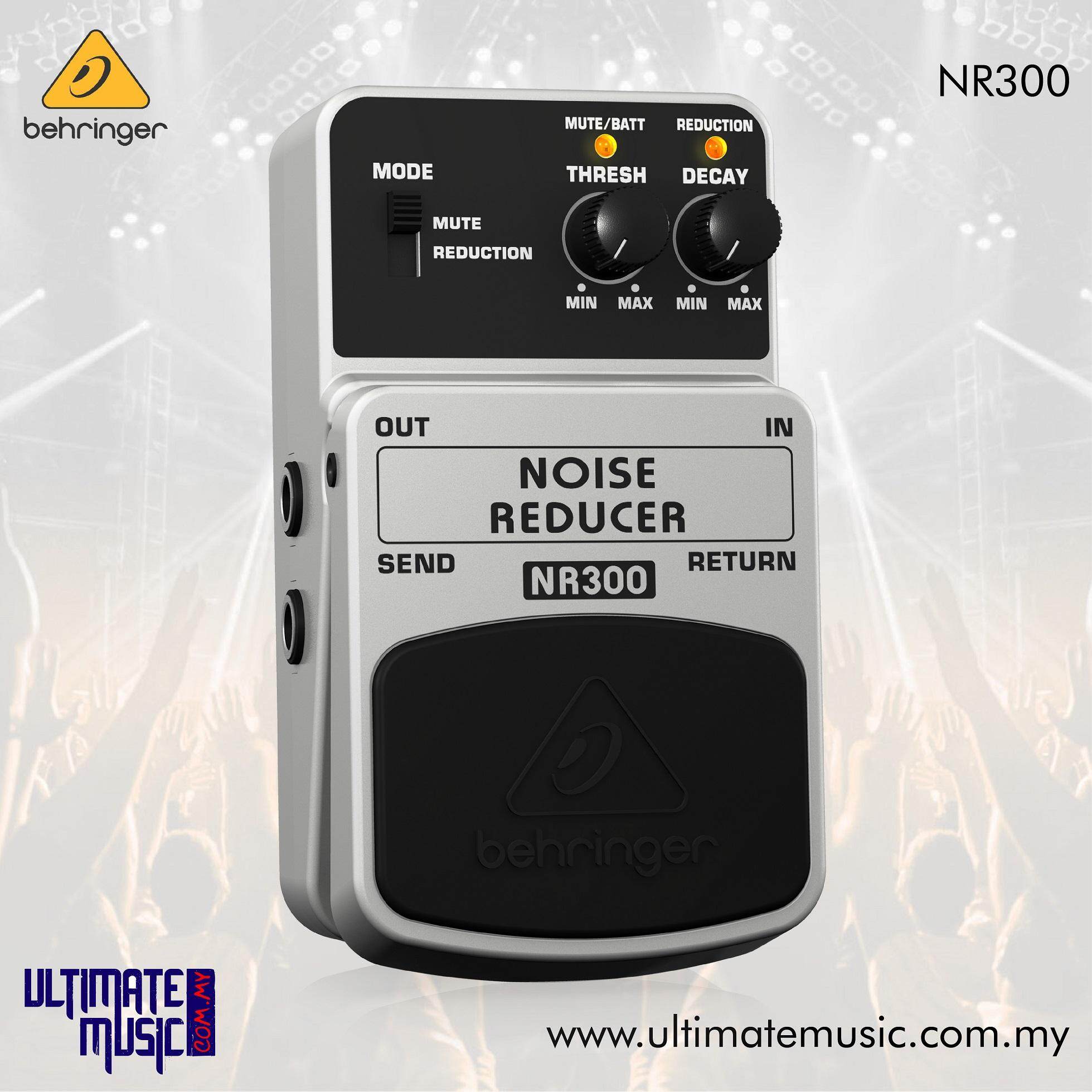 BEHRINGER NOISE REDUCER NR300 Ultimate Noise Reduction Effects Pedal