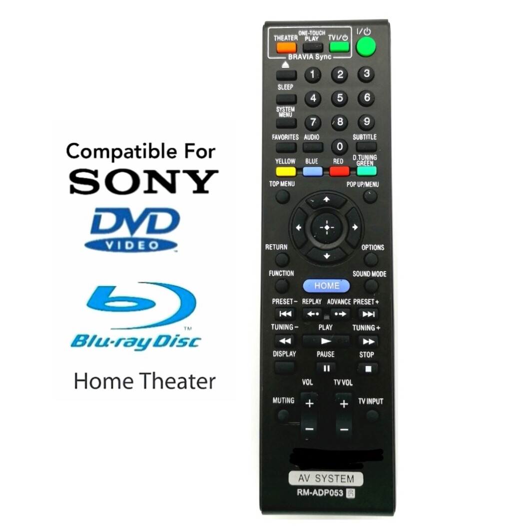 Sony Home Theater Remote