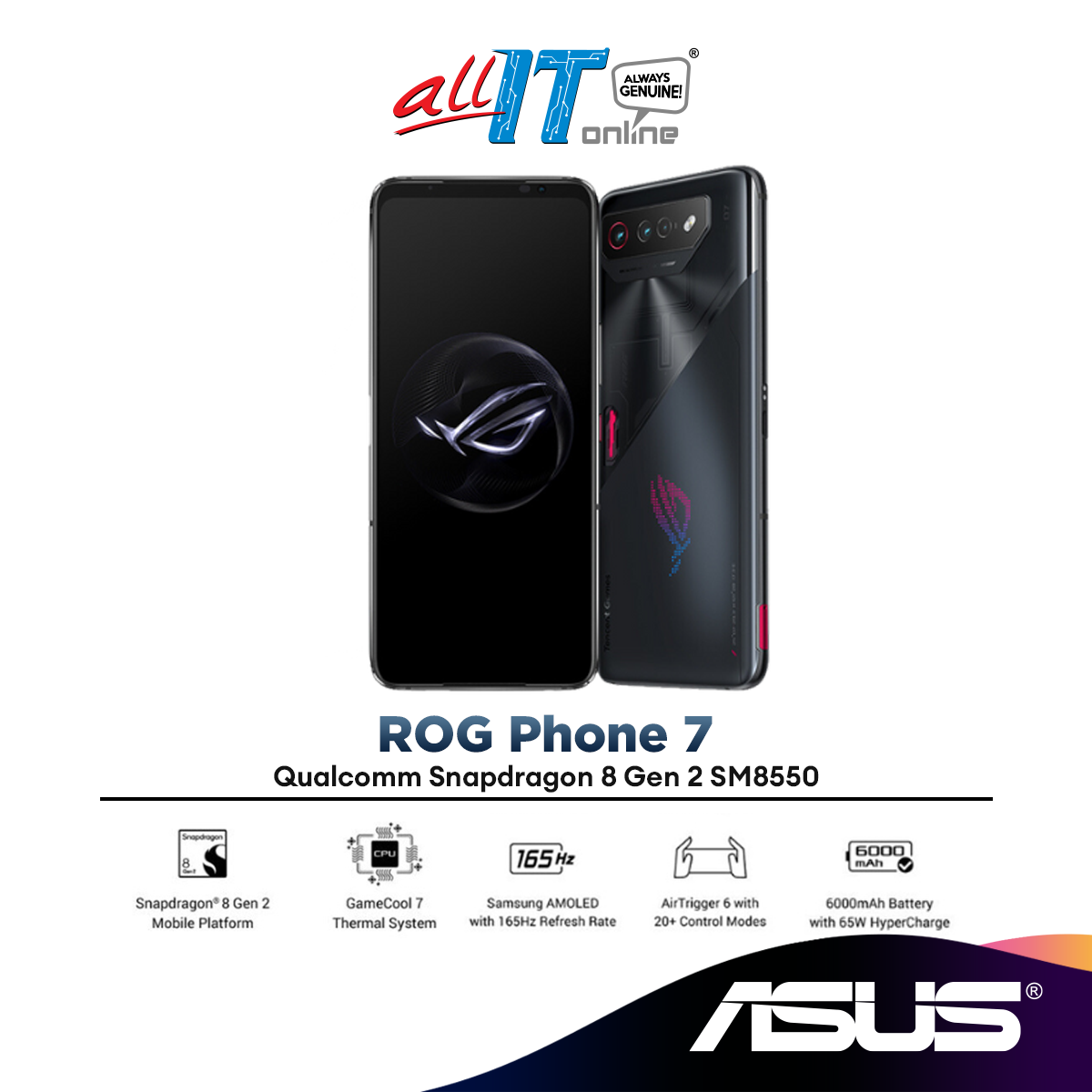 Asus ROG Phone 7 Price in Malaysia & Specs - RM3529 | TechNave