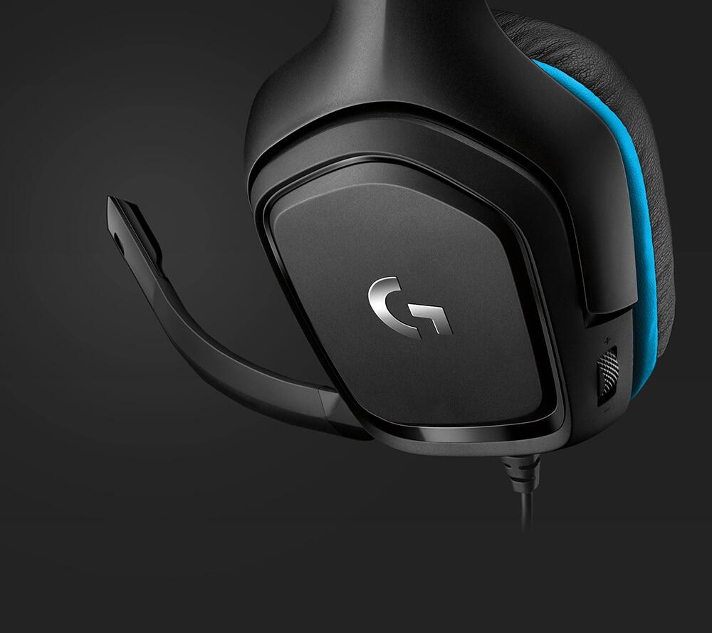 Buy Logitech G431 USB DTS 7.1 Surround Sound Gaming Headset at Best ...