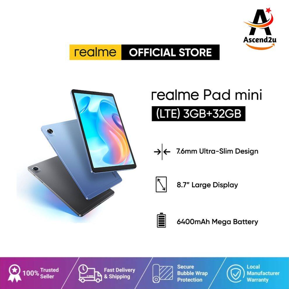 realme Pad Mini Price in Malaysia & Specs - RM679 | TechNave