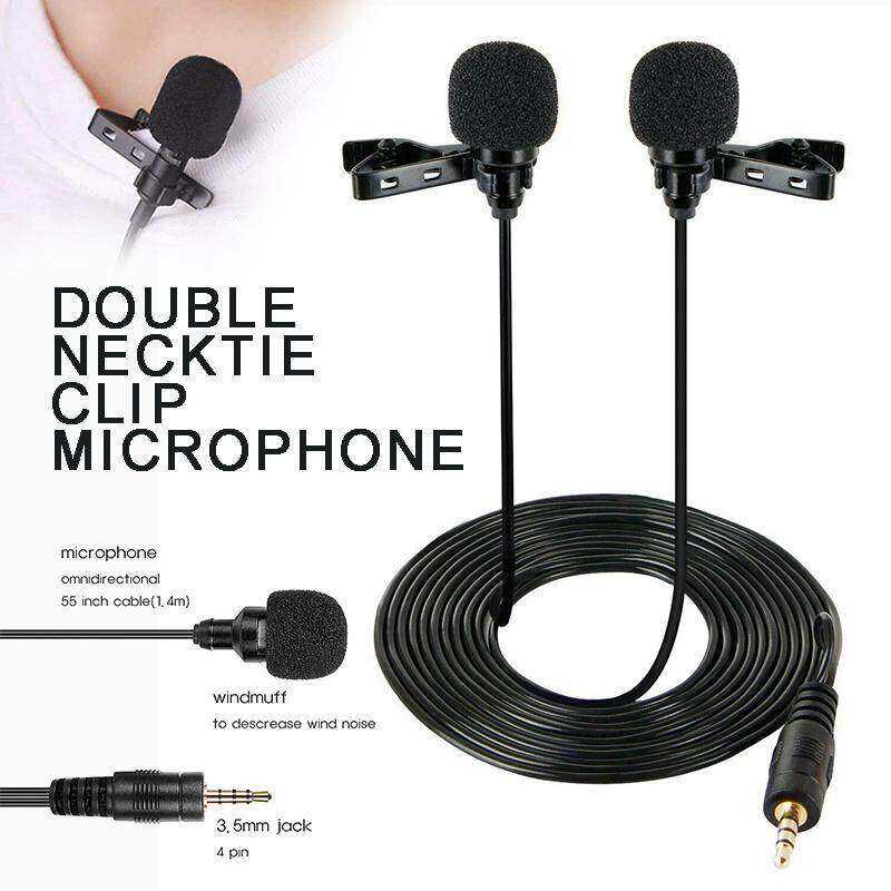 Buy Mini Portable 3.5mm Tie Lapel Lavalier Clip On Microphone F