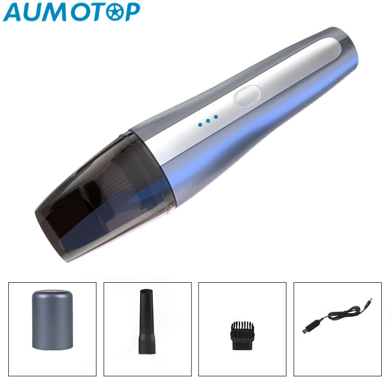 KKmoon Car Wireless Vacuum Cleaner Car Home Portable Handheld Small ...