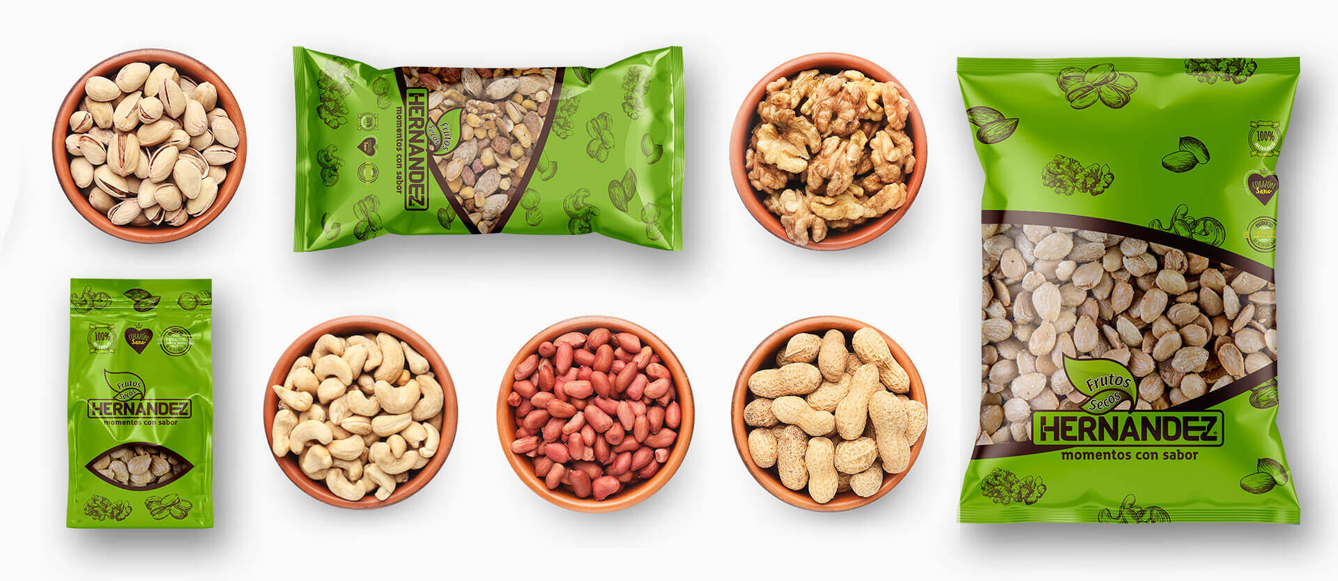Frutos secos Hernandez - Cacahuete frito, pipas, mix tips, mix picante ...
