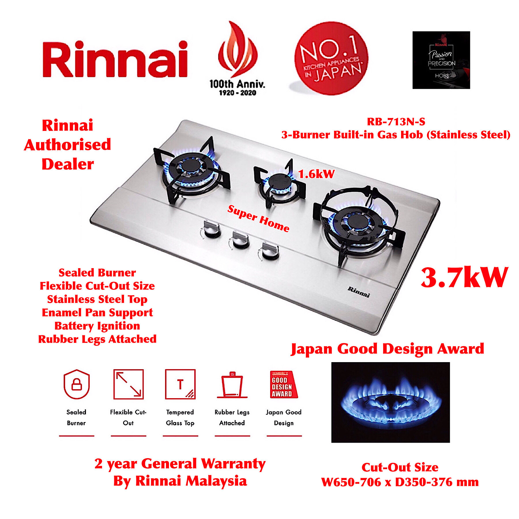 Rinnai Gas Hob Review Singapore at Luca Harford blog