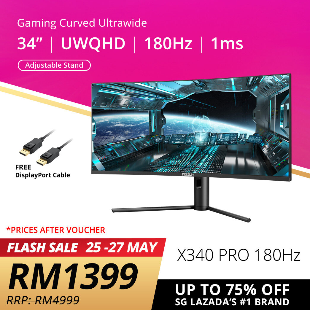 Shop Latest Prism 27 Inch Monitor online | Lazada.com.my