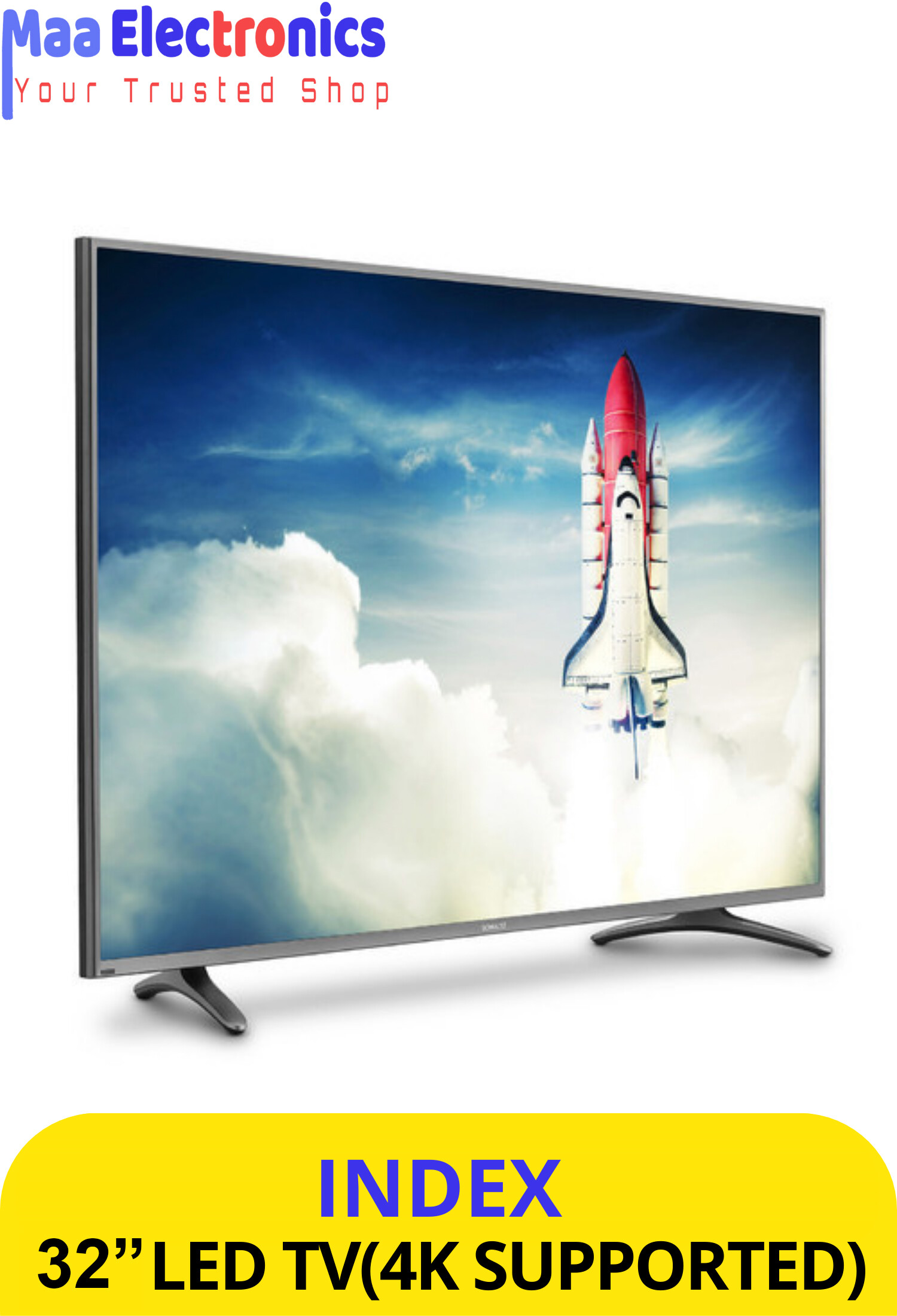 INDEX 32'' HD LED TV (4K SUPPORTED) Index 32" ULTRA SLIM HD LED TV 4k ...