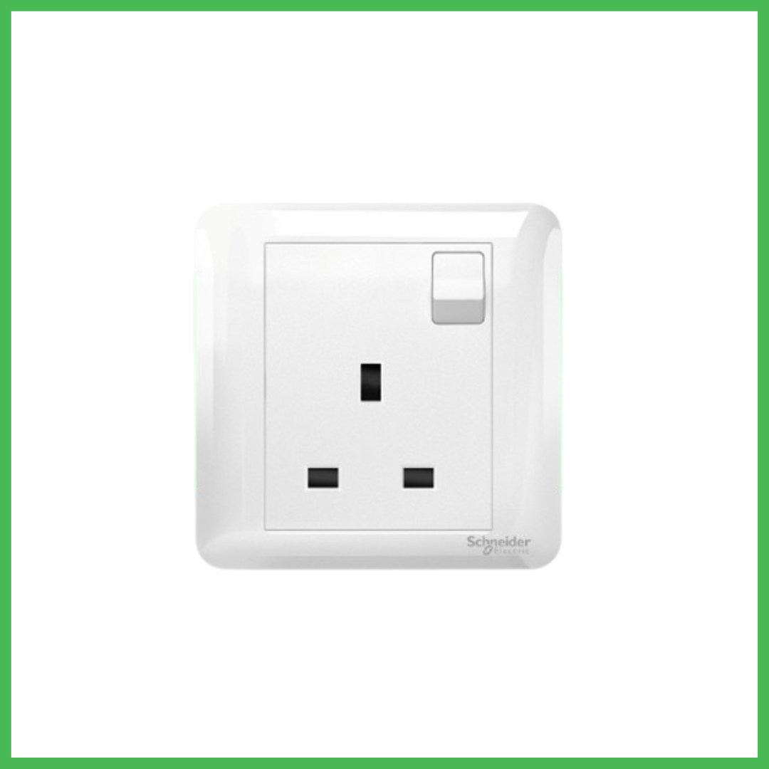 Shop Schneider Switches-13a-13a Twin-15a Switch Socket online - Jun ...
