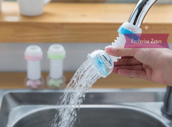 Water Tap Extension Filter - 360 Degree Adjustable - Cut Price BD