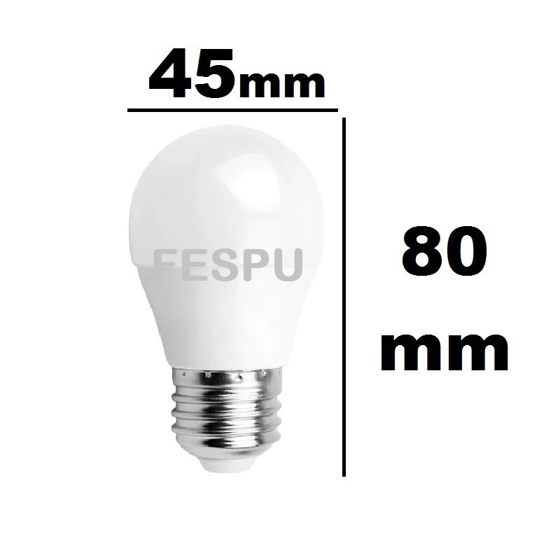 BOMBILLA LED CASQUILLO GRANDE E27 LUZ CALIDA/BLANCA 3W/6W/9W REDONDO ...