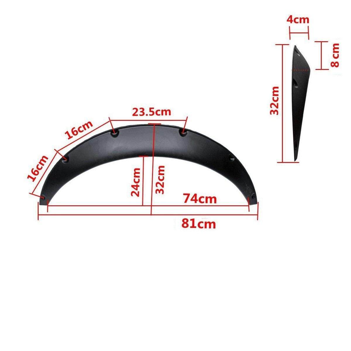 Promo Rmj Home 4 Buah Universal Mobil Roda Fender Flares Wide Body ...